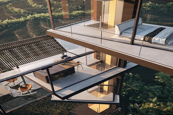 SPIRAL GLASS HOUSE IN CHINA BY ADRIANO DESIGN - Fashion Central UK