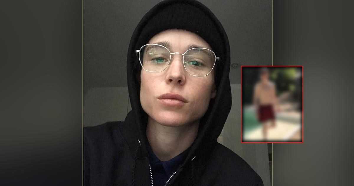 Elliot Page Shows Off Abs In First Shirtless Photo Post-Top Surgery ...