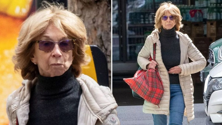 Helen Worth, Star of Corrie's Gail Platt, Spotted Looking Somber ...
